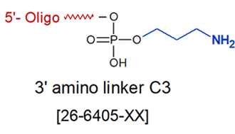 Amino C3-5' Oligo Modifications from Gene Link