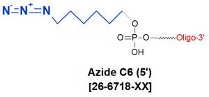 Azide C6 (5') Oligo Modifications from Gene Link