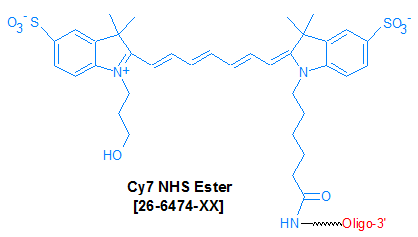 Cy7 NHS Oligo Modifications from Gene Link