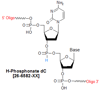 H-Phosphonate dC. dC(H-p) Oligo Modifications from Gene Link